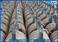 China 3x660x100 Three Nylon Wheel Bundled Conductor Pulley for 500mm² Transmission Line Stringing for sale
