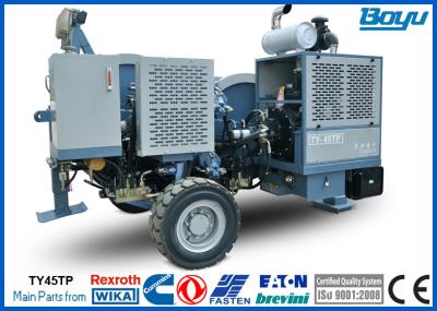 China 45kN 4.5T Cummins Engine Overhead Line Stringing Equipment Pull Tension for Power Transmission System for sale