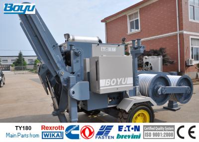 中国 装置をひもでつなぐ引き手の送電線を置く油圧ケーブルをひもでつなぐ325hp 190KN 販売のため