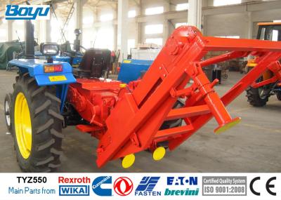 China cabeza del tirador 5t uno del tractor del cable de la rueda de 325m m con número de 6 surcos en venta