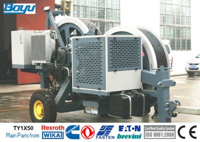 China Overhead 50kN 5T Hydraulic Tensioner with German Rexroth Speed Reducer Cummins Diesel Engine for sale