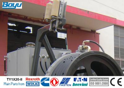 China 800mm Wheel Small Machine 950kg Line Tension Stringing Equipment 20kN for Overhead Powerline with German Rexroth Reducer for sale