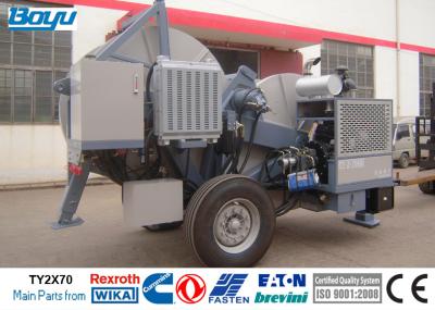 Cina tensione di 14Tons Cummins Engine che mette insieme attrezzatura con tedesco Rexroth del motore principale del conduttore ADSS/di OPGW in vendita