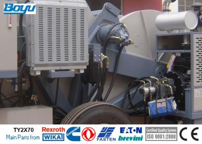 Cina tensione di 14Tons Cummins Engine che mette insieme attrezzatura con tedesco Rexroth del motore principale del conduttore ADSS/di OPGW in vendita