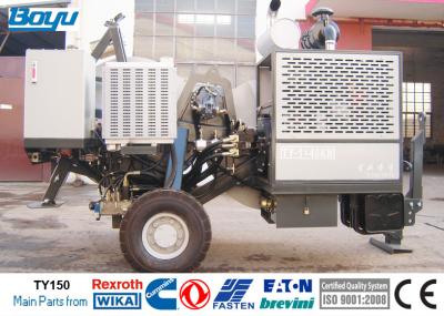China 40kN 4T Hydraulische Spanning die Materiaal met de Enige Motor van Leidercummins vastbinden Te koop