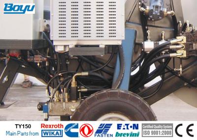 China 40kN 4T Hydraulische Spanning die Materiaal met de Enige Motor van Leidercummins vastbinden Te koop