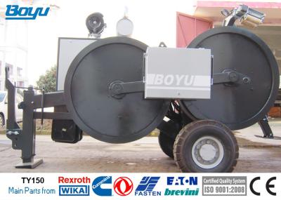 China Einzelne hydraulische Spannung des Leiter-40kN 4T, die Ausrüstung mit Deutscher Rexroth Hydraulikpumpe und Cummins Engine aufreiht zu verkaufen