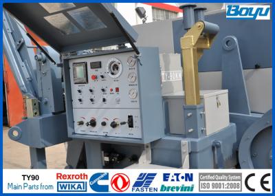 China Leider die van de de Motorhoogspanning van Cummins van de Materiaal100kn 10T 158hp Hydraulische Trekker de Kabeltrekker vastbinden Te koop