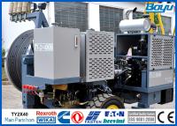 China Hydraulic Power Line Tensioner 9 Ton 2x45kN for Conductor OPGW ADSS Cable Stringing Equipment for sale
