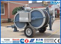China Hydraulic Power Line Tensioner 9 Ton 2x45kN for Conductor OPGW ADSS Cable Stringing Equipment for sale