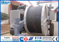 China 2x70kN 14Tons Hydraulic Cable Stringing Machine with 1700mm Bull-wheel and 40mm Conductor Capacity for sale