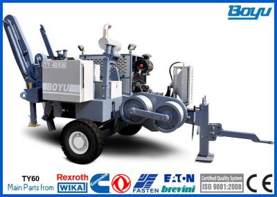 China OPGW ADSS Hydraulic Cable Puller Pulling Equipment Line Stringing Machine 40kN 110kv for sale