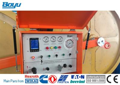 China 1x60kN Diesel 77kw 103hp Overhead Line Stringing Tools Hydraulic Tensioner Max Reverse Pulling Speed 5km/h for sale
