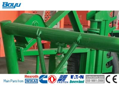 China 30kN Reel Carrier Trailer Transmission Line Stringing Tools For Cable Drum Hauling Reel for sale