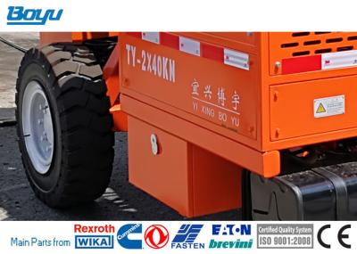Cina Linea sopraelevata del tenditore idraulico che mette insieme tirata continua massima 2x40kN dell'attrezzatura in vendita