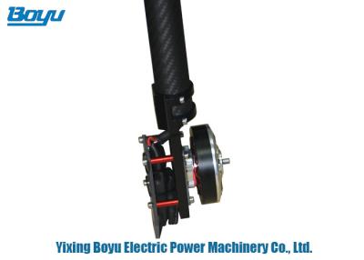 中国 電力線をひもでつなぐために用具の専門の無人機をひもでつなぐ黒い送電線 販売のため