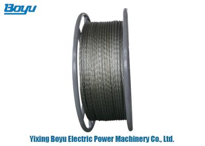China Braided Anti Twist Wire Rope , Flexible Steel Wire Rope With Long Life for sale