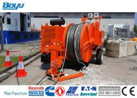 China Hydraulic Tensioner Overhead Line Stringing Equipment 2x40kN Continuous Pull for sale