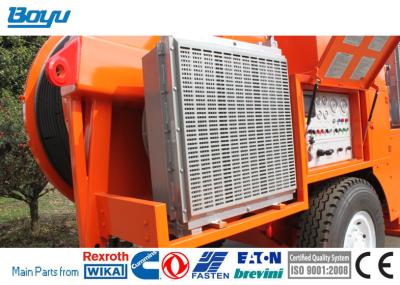 China 2x70kN 77kw 103hp Stringing Tools For Transmission Lines Water Cooling System for sale