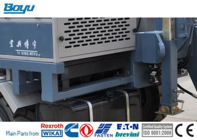 中国 架空送電線77kw 103hp油圧引き手機械最高の断続的な引き60kN 販売のため