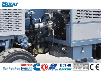 China hydraulische Spannungs-Maschine 77kw Max Continuous Pull 2x35kN für obenliegende Linie Aufreihen zu verkaufen