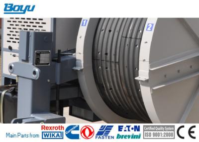 中国 架空送電線の構造の最高の断続的な引き2x40kN油圧ケーブルのテンショナー 販売のため