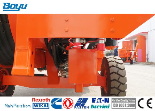 Deutz Air Cooled Engine Overhead Line Stringing Equipment Hydraulic Tension Machine