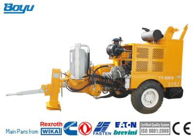 China Machtslijn die Materiaal118kw (158hp) vastbinden Turbo Geladen Kabel die Machine voor Luchtlijn trekken Te koop