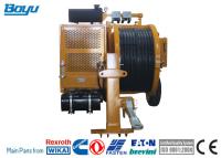 China 2x40kN Cable Puller Tensioner Overhead Line Stringing Equipment 1300mm Bullwheel for sale