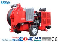 China TY90TP Hydraulic Puller-Tensioner with Cummins Engine - 90kN Capacity, 1500mm Bull-Wheel for Overhead Line Stringing for sale