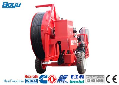 Chine Ligne électrique ficelant la traction hydraulique de tendeur du câble 18kw chez Max Speed 15kN à vendre