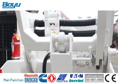 China 600mm Pulling Wheel Diameter Hydraulic Puller Machine For Overhead Stringing for sale
