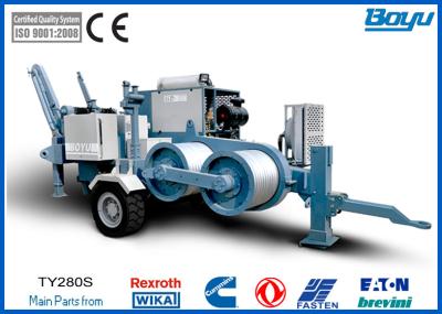 China Cabrestante hidráulico, línea de transmisión de arriba del tirón 28t que ata el equipo en venta