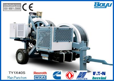 China hydraulische Spannung 40kN 4T, die Ausrüstung mit einzelnem Leiter Cummins Engine aufreiht zu verkaufen