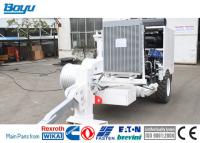 China Max Continuous Pull 120kN Stringing Equipment Hydraulic Puller For Overhead Stringing for sale