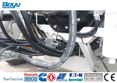 China 150kN Hydraulic Cable Puller Cummins Engine With Sloping Cam Plate Bi Directional Plunger Pump for sale
