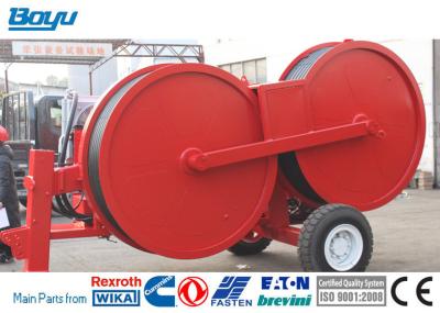 China Max Continuous Tension 30 Kn Hydraulic Tensioner Cable Stringing Equipment for sale
