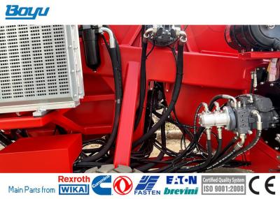 China Stringing Equipment Hydraulic Tensioner 2×40KN 5 Concave Groove for sale