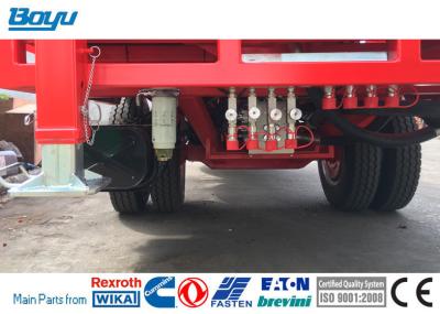China Overhead Tension Stringing Equipment Conductor Tensioner With Electric Starting Engine for sale