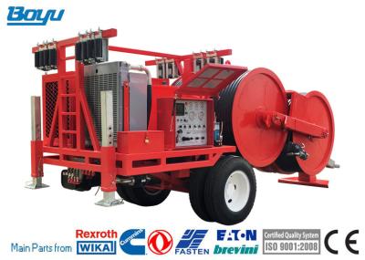 China Tension Stringing Equipment TY2x70IV Hydraulic Conductor Tensioner For Transmission Line for sale