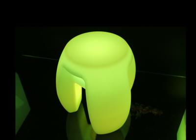 China Outdoor Colorful LED Illuminated Furniture Led Triangular Stool 80000h Life Time for sale