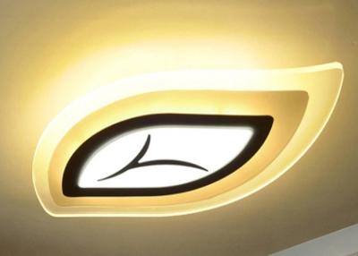 China Creative 220V Led Surface Mount Ceiling Lights Led Panel Light 3000k Leaf Shaped for sale