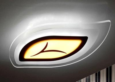 China Creative 220V Led Surface Mount Ceiling Lights Led Panel Light 3000k Leaf Shaped for sale