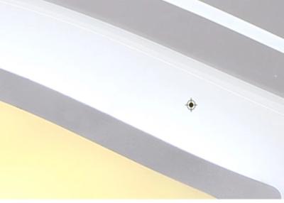 China Creative 220V Led Surface Mount Ceiling Lights Led Panel Light 3000k Leaf Shaped for sale
