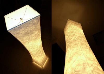 China Soft LED Adjustable Floor Lamp For Living Room Nordic Minimalist Fabric Shade for sale