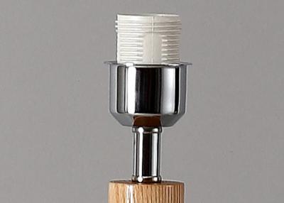 China 9W Tall Wooden Tripod Floor Lamp With Remote Floor Polished Chrome Finish for sale