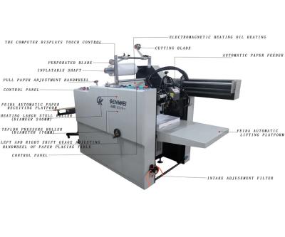 China Aquecimento eletromagnético de estratificação de alta velocidade do aquecimento de óleo da máquina de SWFM-540 540mm à venda
