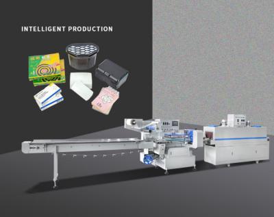 China Hoge snelheidspe de Film krimpt het Verpakken Machine Volledige Servo voor Voedselgeneeskunde Te koop