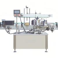 China 380V Round Bottle Labeler Full Automatic Self Adhesive Labeler 750w for sale