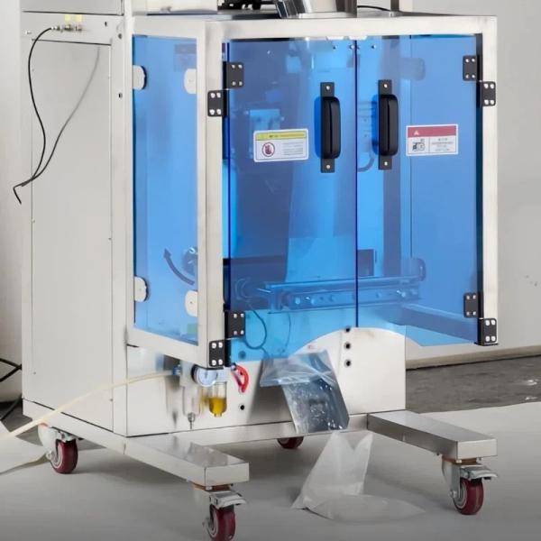 Quality 42cm Width Automatic Powder Packing Machine Inclined Screw Powder Bag Filling for sale